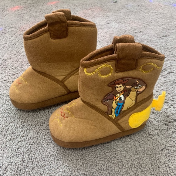 Disney | Shoes | Toy Story Woody Bullseye Cowboy Boot Slippers | Poshmark